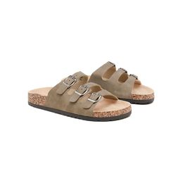 C'M Pantoletten in Taupe - 64% | Gr&ouml;&szlig;e 37 | Damen-pantoletten