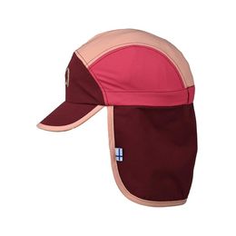 Finkid Nackenschutzcap "Lakki Move" in Rot/ Beige - 14% | Gr&ouml;&szlig;e 54 cm | Kindermuetzen
