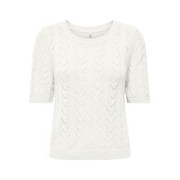 Only Pullover in Wei&szlig; - 33% | Gr&ouml;&szlig;e M | Damen-pullover-cardigans
