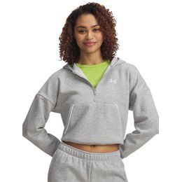 Under Armour Fleecehoodie in Grau - 36% | Gr&ouml;&szlig;e S | Damenpullover
