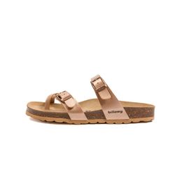 billowy Zehentrenner in Rosegold - 48% | Gr&ouml;&szlig;e 40 | Damen-sandalen