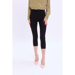 Marks & Spencer Marks & Spencer Caprihose in Schwarz - 43% | Gr&ouml;&szlig;e 38 | Damenhosen