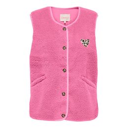 Only Teddyweste in Pink - 25% | Gr&ouml;&szlig;e L | Damenjacken