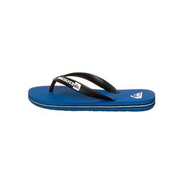 Quiksilver Zehentrenner "Molokai" in Schwarz/ Blau - 62% | Gr&ouml;&szlig;e 36 | Kindersandalen