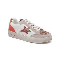 Sixth Sens Sneakers in Wei&szlig;/ Rosa/ Rot - 56% | Gr&ouml;&szlig;e 37 | Damen-sneakers