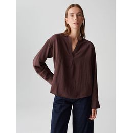 Opus Bluse in Dunkelbraun - 56% | Gr&ouml;&szlig;e 40 | Damen-blusen