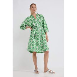 Josephine & Co Josephine & Co Kleid "Djenna" in Wei&szlig;/ Gr&uuml;n - 55% | Gr&ouml;&szlig;e 40 | Damen-kleider