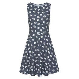 Beach Time Kleid in Dunkelblau/ Wei&szlig; - 34% | Gr&ouml;&szlig;e 38 | Damen-kleider