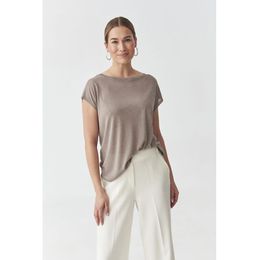 TATUUM Bluse "Goldie" in Taupe - 65% | Gr&ouml;&szlig;e XL | Damen-blusen