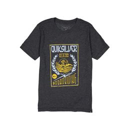 Quiksilver Shirt "Hokus Pocus" in Anthrazit - 62% | Gr&ouml;&szlig;e 128 | Kinder-oberteile