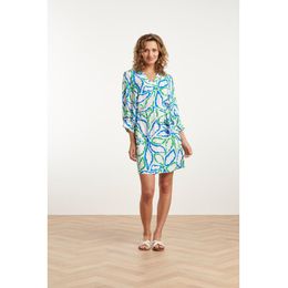 Smashed Lemon Kleid in Gr&uuml;n/ Hellblau - 54% | Gr&ouml;&szlig;e S | Damen-kleider