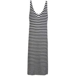 Herrlicher Strickkleid "Loralin" in Dunkelblau/ Wei&szlig; - 59% | Gr&ouml;&szlig;e S | Damen-kleider