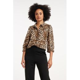 Smashed Lemon Bluse in Braun - 67% | Gr&ouml;&szlig;e L | Damen-blusen