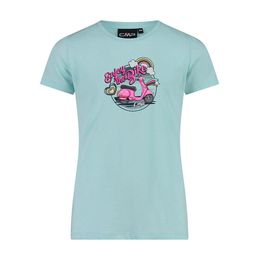 CMP Shirt in T&uuml;rkis - 38% | Gr&ouml;&szlig;e 104 | Kinder-oberteile