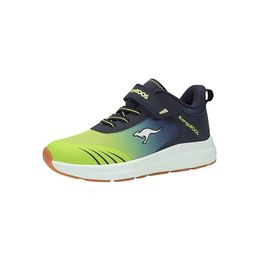 Kangaroos Sneakers "KB-Rida EV" in Anthrazit/Hellgr&uuml;n - 37% | Gr&ouml;&szlig;e 35 | Kindersneakers