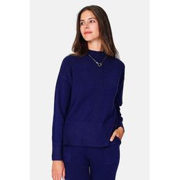 William de Faye Pullover in Dunkelblau - 79% | Gr&ouml;&szlig;e 36 | Damen-pullover-cardigans