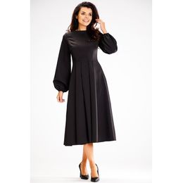 Awama Kleid in Schwarz - 70% | Gr&ouml;&szlig;e XL | Damen-kleider