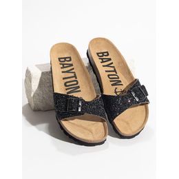 BAYTON Pantoletten "Zephyr" in Schwarz - 58% | Gr&ouml;&szlig;e 39 | Damen-pantoletten
