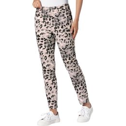 Heine Hose in Beige/ Anthrazit - 65% | Gr&ouml;&szlig;e 44 | Damenhosen