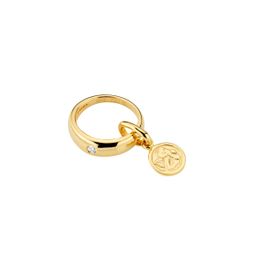 Firetti Damen Kettenanh&auml;nger "Schmuck Geschenk Gold 333 Halsschmuck Anh&auml;nger Taufring mit Engelmotiv", Gelbgold 333, 0,81 ggelbgoldfarben,