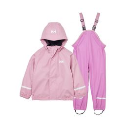 Helly Hansen 2tlg. Regenoutfit "Bergen 2.0" in Rosa - 65% | Gr&ouml;&szlig;e 104 | Kinder-outdoor-jacken