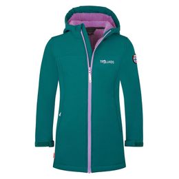 Trollkids Softshellmantel "Kristiansand" in Petrol - 56% | Gr&ouml;&szlig;e 110 | Kinder-outdoor-jacken