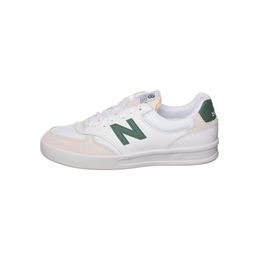 New Balance Leder-Sneakers "CT300" in Wei&szlig;/ Gr&uuml;n - 27% | Gr&ouml;&szlig;e 40 | Damen-sneakers