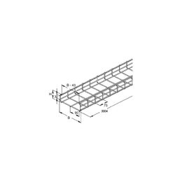 NIEDAX C-Gitterrinne GRCI 50.050 F)