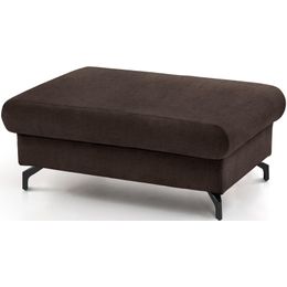 Polsterhocker COTTA, B:100cm H:45cm T:65cm, braun, Microfaser (100% Polyester);Flachgewebe (100% Polyerster), Hocker, "Kitty, B: 100 cm", individuell