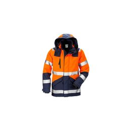 Fristads High Vis GORE-TEX Jacke Kl. 3 4988 GXB Gr&ouml;&szlig;e S Warnschutz-Orange/Marine ; FRISTADS KANSAS (120987-271-S)