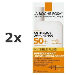 L'Or&eacute;al 2x ROCHE-POSAY Anthelios Inv.Fluid UVMune 400 Lsf 50+ 50 ml