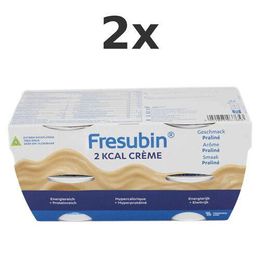 Fresenius 2x Fresubin 2 kcal Creme Praline im Becher Set 4 St