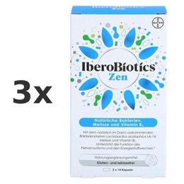 BAYER 3x Iberobiotics Zen Kapseln 28 St