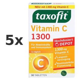 MCM KLOSTERFRAU Vertr. GmbH 5x Taxofit Vitamin C 1300 Tabletten 30 St