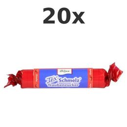 20x Soldan Tex Schmelz Traubenzucker Kirsche Rolle 33 g