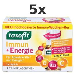 MCM KLOSTERFRAU Vertr. GmbH 5x Taxofit Immun & Energie Trinkampullen 7 St