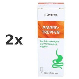 Weleda 2x AMARA-Tropfen Dilution 20 ml
