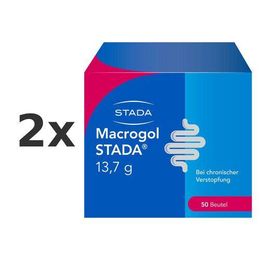 2x Macrogol STADA 13,7 g 50 St