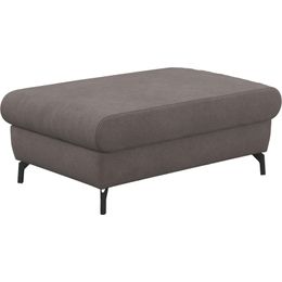 Polsterhocker COTTA, B:100cm H:45cm T:65cm, grau, 94% POLYESTER (PES) 6%POLYAMID (PA), Hocker, "Kitty, B: 100 cm", individuell zu kombinieren