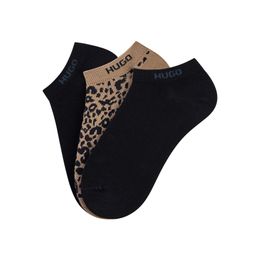 HUGO UNDERWEAR Damen Sneakersocken "3P AS LEO LOGO CC W", Gr. 35open miscellaneous 960, Baumwollmischung, Socken