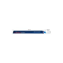 Bosch S&auml;bels&auml;geblatt EXPERT S 1255 CHC VE &agrave; 10 St&uuml;ck Thick Tough Metal (2608900372)