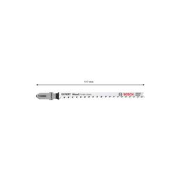 Bosch Stichs&auml;geblatt EXPERT T 308 BO VE &agrave; 5 St&uuml;ck Wood 2-side clean (2608900555)
