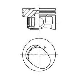 KOLBENSCHMIDT Kolben 41257610