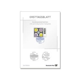 Ersttagsblatt 26/26 "150 Jahre Bayreuther Festspiele"