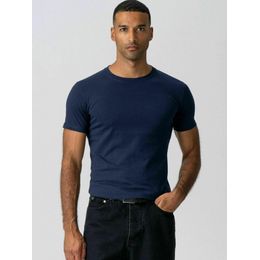 TEESHOPPEN Herren Kurzarmhemd "TEESHOPPEN T-shirt Muscle T"navy, Gr. XL, Obermaterial: 100% Baumwolle, Hemden