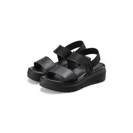 French Connection Sandale 'Sommerschuhe, Sandalette, Ledersandalette, offener Schuh, Ledersandale' schwarz Gr. 40 f&uuml;r Damen