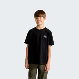 The North Face Kinder T-Shirt "TEEN ALIEN RELAXED SS TEE - GRAPHIC"tnf schwarz, Gr. L, Obermaterial: 60% Baumwolle, 40% Polyester, Shirts, f&uuml;r