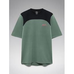 Oakley Fahrradshirt "Free Ride" in Gr&uuml;n - 44% | Gr&ouml;&szlig;e M | Herren-sportshirts