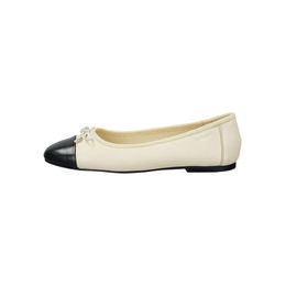 Gant Footwear Leder-Ballerinas "Chadii" in Creme - 34% | Gr&ouml;&szlig;e 37 | Damen-sneakers