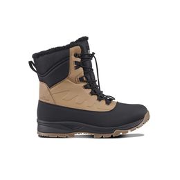 Icepeak Winterstiefel "Alofi" in Schwarz/ Hellbraun - 38% | Gr&ouml;&szlig;e 37 | Damen-stiefel